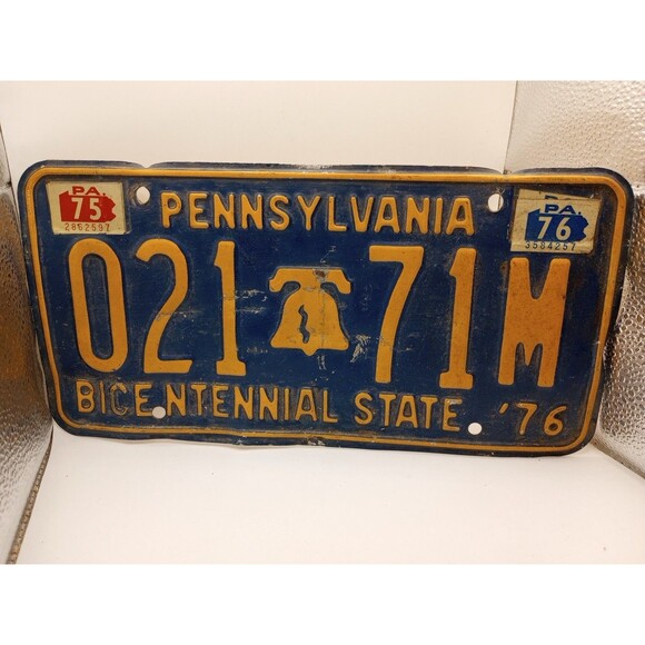 Other | Vintage 1976 Pennsylvania Liberty Bell Bicentennial License ...